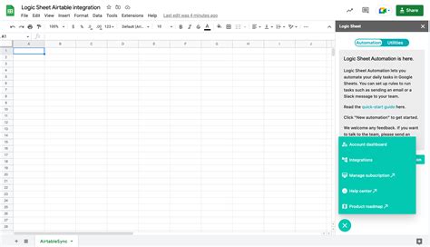 Airtable Connection Logic Sheet Help Center