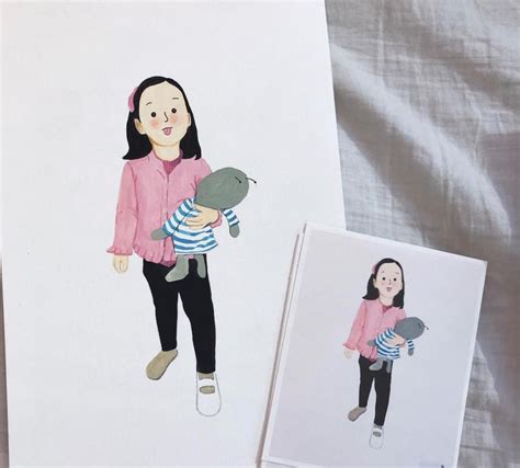 어린이집 졸업선물 유치원 졸업선물 주문제작 아이들초상화 대전광역시 유성구 봉명동 비즈프로필