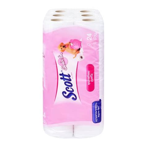 สก๊อตต์ ซีเลคท์ กระดาษชำระ ความยาวมาตรฐาน 24 ม้วน Big C Online