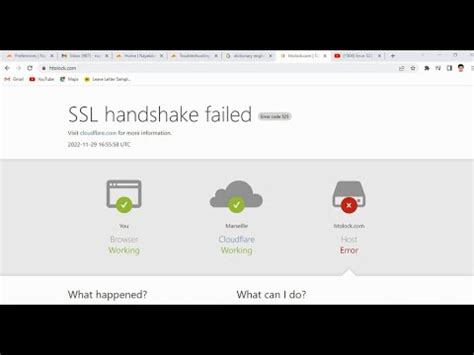 Ssl Handshake Failed Problem Solve On Your Website Designcorner Youtube