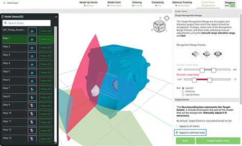 Generate State Based Model Targets Vuforia Engine Library