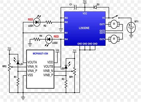 Robotics Electrical Network Electronic Circuit Schematic Png