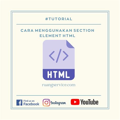 √ Cara Menggunakan Section Element Html Ruangservicecom
