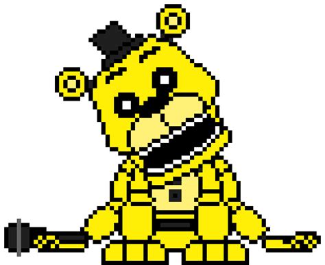 Fnaf World Golden Freddy Pixel Art Maker The Best Porn Website