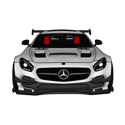 Stl File Mercedes Benz Amg Gt・3d Printing Template To Download・cults