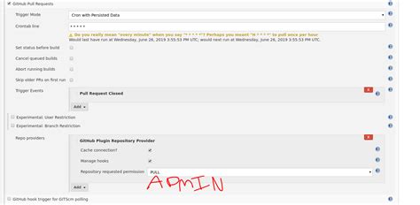 Cannot Find Gh Repo Provider If Correct Credentials Are Not Set As