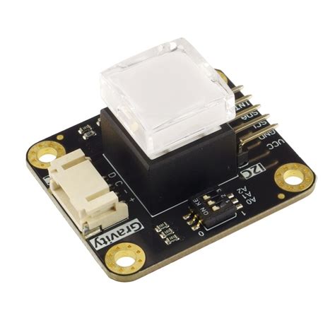 Gravity I C RGB LED Colorful Button Button Module With RGB Backlighting Kamami On Line Store