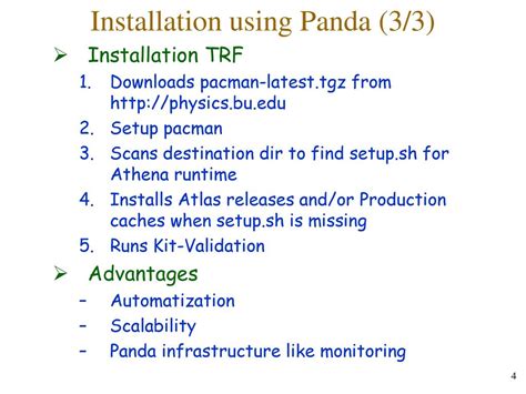 Panda Based Software Installation Ppt Download