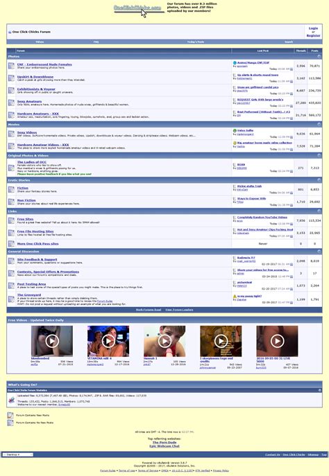 OneClickChicks OneClickChicks Com Popular Adult Forums Best Porn Menu