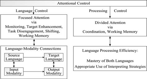 Attentional Control In Interpreting Consists Of Language Control And Download Scientific