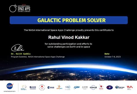 Rahul Kakkar On Linkedin Nasa Spaceapps Innovation Teamwork