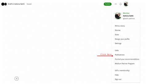 How To Start A New Publication In Medium By Ashima Sethi Jan 2022