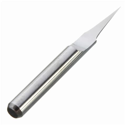 1pc Carbide Pcb Engraving Bits Cnc Router Tool 10 Degree 01mm In Drill