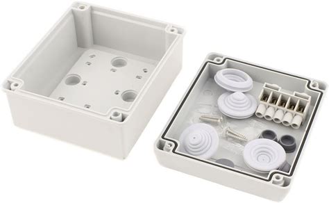 Aexit 139 X Cable Assemblies 119 X 70mm Waterproof Junction Box DIY Terminal Connecting Power