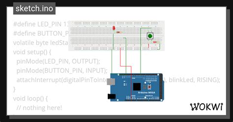Blink ISR Wokwi ESP STM Arduino Simulator