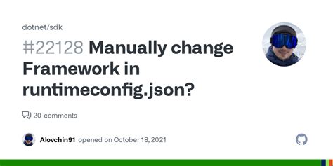 Manually Change Framework In Runtimeconfig Json Issue Dotnet Sdk Github