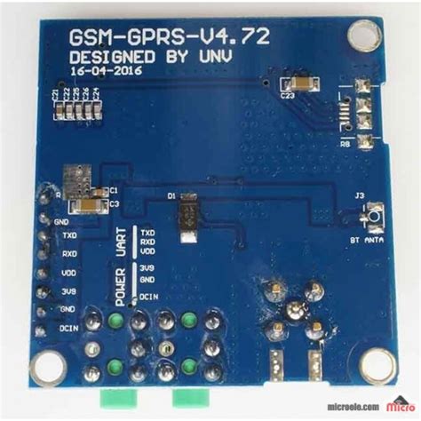 برد راه انداز Gsmgprs Sim800