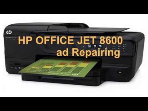 Hp Officejet 8600 Printhead Repair YouTube