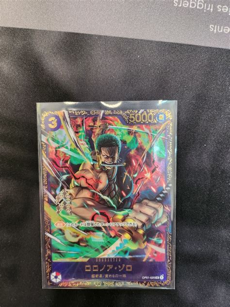 Optcg Flagship Zoro Hobbies And Toys Toys And Games On Carousell