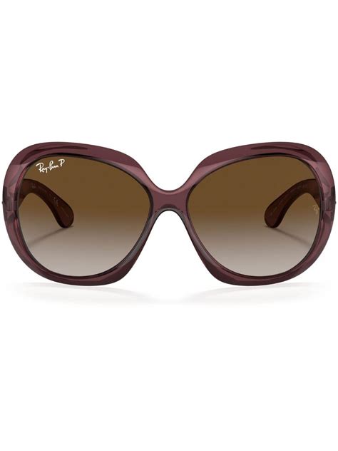 Ray Ban Jackie Ohh Ii Tinted Sunglasses In Brown Lyst