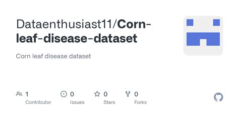 Github Dataenthusiast11corn Leaf Disease Dataset Corn Leaf Disease