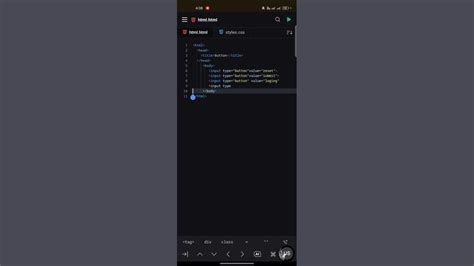 Html Button Tag🔘💯 Coding Button Html Youtube
