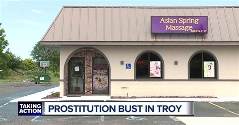 Two Charged In Prostitution Bust At Massage Parlor In Troy