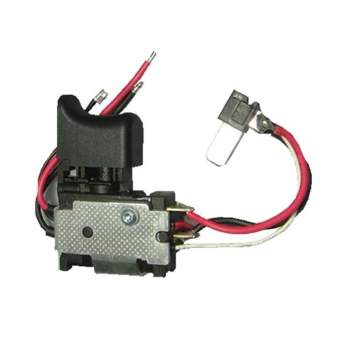 12v Lithium Battery Cordless Drill Switch Control Electric Drill Trigger Switch With Small Light