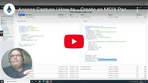 Access Capture How To Create An Msix Package Access It Automation