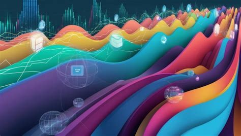 Colorful Waves Representing Data Analytics And Visualization Concepts Premium Ai Generated Image