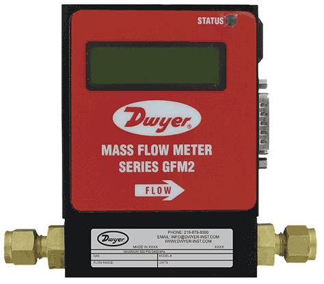 Dwyer Instruments Llc Series Gfm2 Gas Mass Flow Meter