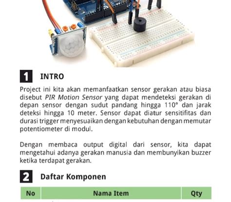 Purwokerto Robotika Belajar Dasar Arduino Project Alarm Anti Maling Memggunakan Sensor Gerak