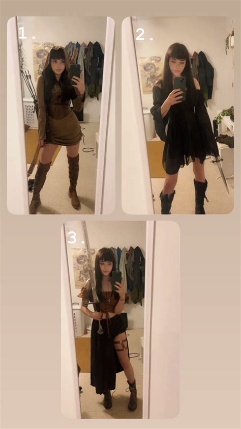 Karlie Brooks On Twitter Help Me Choose My Ren Faire Outfit 🥺