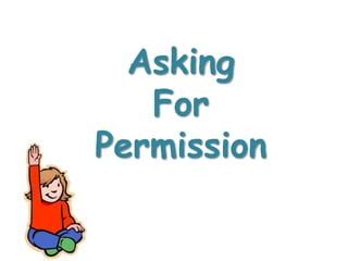 Asking Permission Clipart