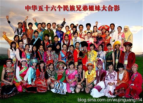 中华56个民族帅哥美女大展示 多图 中国