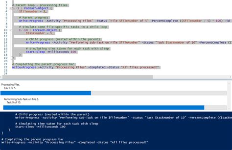 How To Show Progress Bar In Powershell With Write Progress
