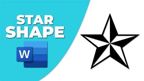 How To Insert Star Shape In Word YouTube