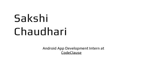 Sakshi Chaudhari On Linkedin Codeclause Codeclauseinternship