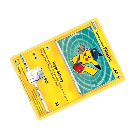 Special Delivery Pikachu Credit Card Cover Etsy