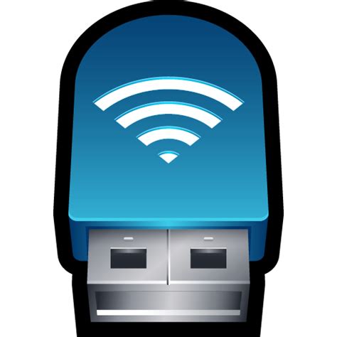 Adapter Connection Network Usb Wifi Wireless Signal Icon Free Download