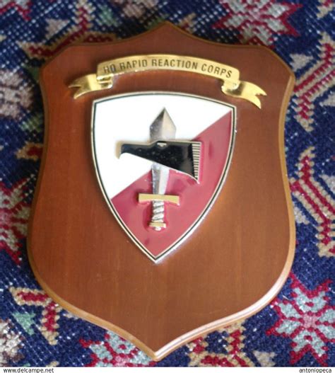 Armée De Terre Nato Otan Storico Crest Araldico Hq Rapid Reaction Corps