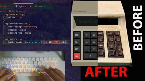 Calculator App Coding Simulation Of Old Calculator Asmr Youtube