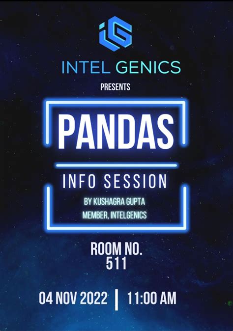 Intelgenics On Linkedin Dataanalysis Pandas Datascientists