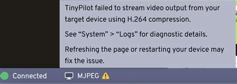 H264 Video Streaming Setting Doesnt Work For Hdmi To Usb Dongle · Issue 1211 · Tiny Pilot