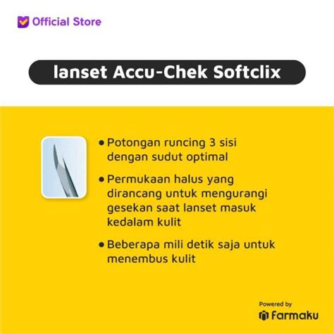 Promo Accu Chek Softclix Lancet Jarum Cek Tes Gula Darah Isi 200 Accuchek Diskon 23 Di Seller