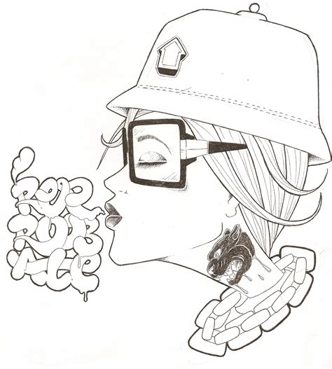 How To Draw Graffiti Girl Characters