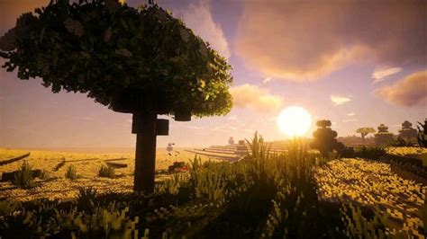 Minecraft Inspired Sunset Wall Art