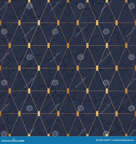 Geometric Gold Seamless Pattern Golden Geometry Background Design Prints Elegant Abstract