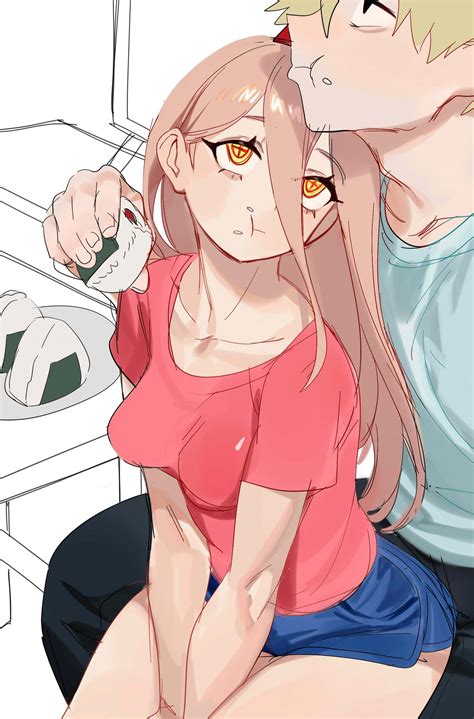 Power And Denji Chainsaw Man Drawn By Nia Nia Danbooru