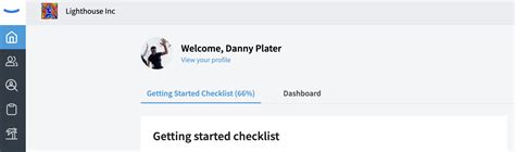 Using The Getting Started Checklist